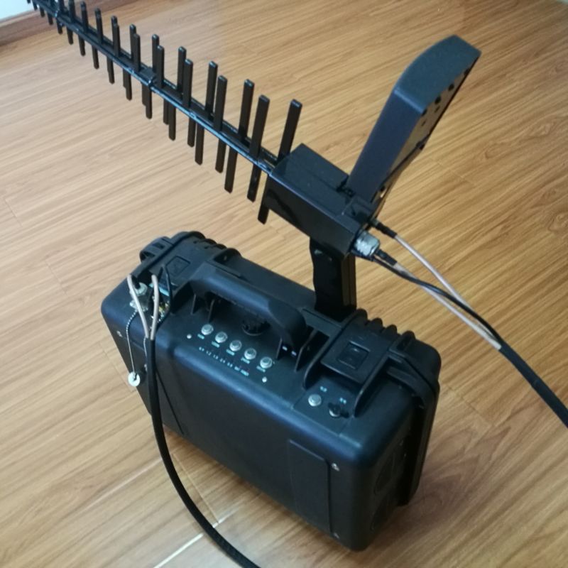 90 Degree Jamming Angle Portable Drone Frequency Jammer 0 9ghz 5 8ghz