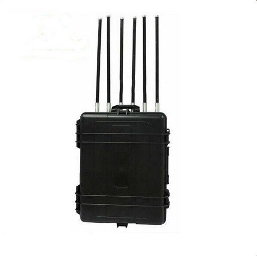 Military Light Weight Backpack Signal Jammer 20-6000 MHz Jamming Frequency