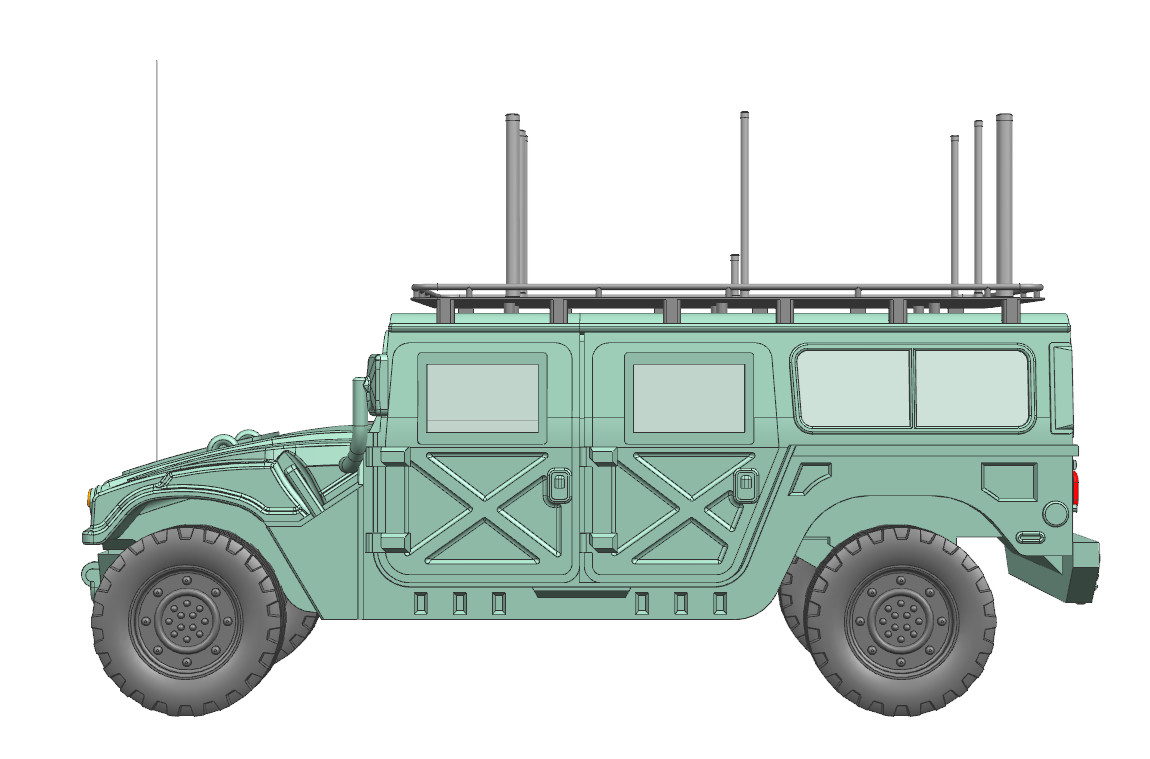 Military standard Vehicle Mounted Jammer can set allied frequency while ...